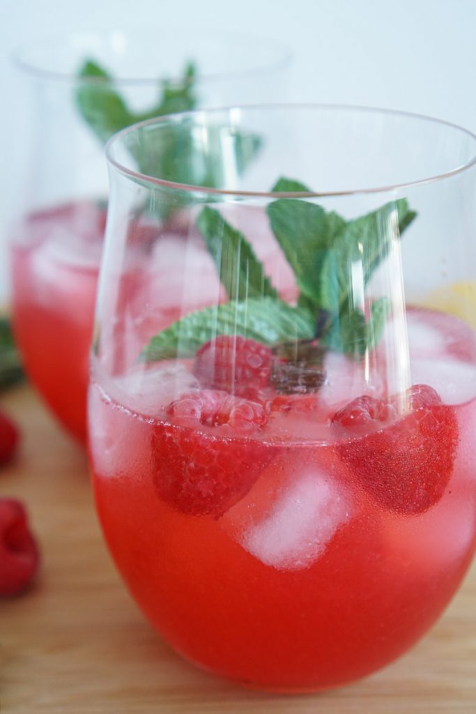 Raspberry Gin Fizz - Savored Sips