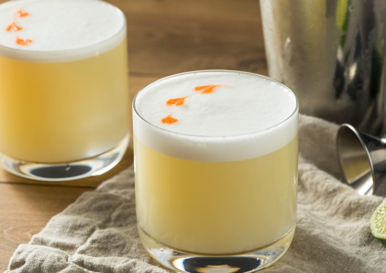 Smoky Mezcal Sour - Savored Sips