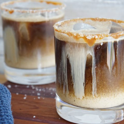 Salted Caramel White Russian - Savored Sips