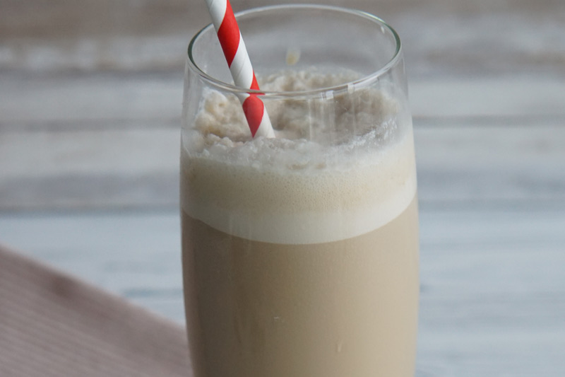 Blended Iced Coffee Frappe - Savored Sips