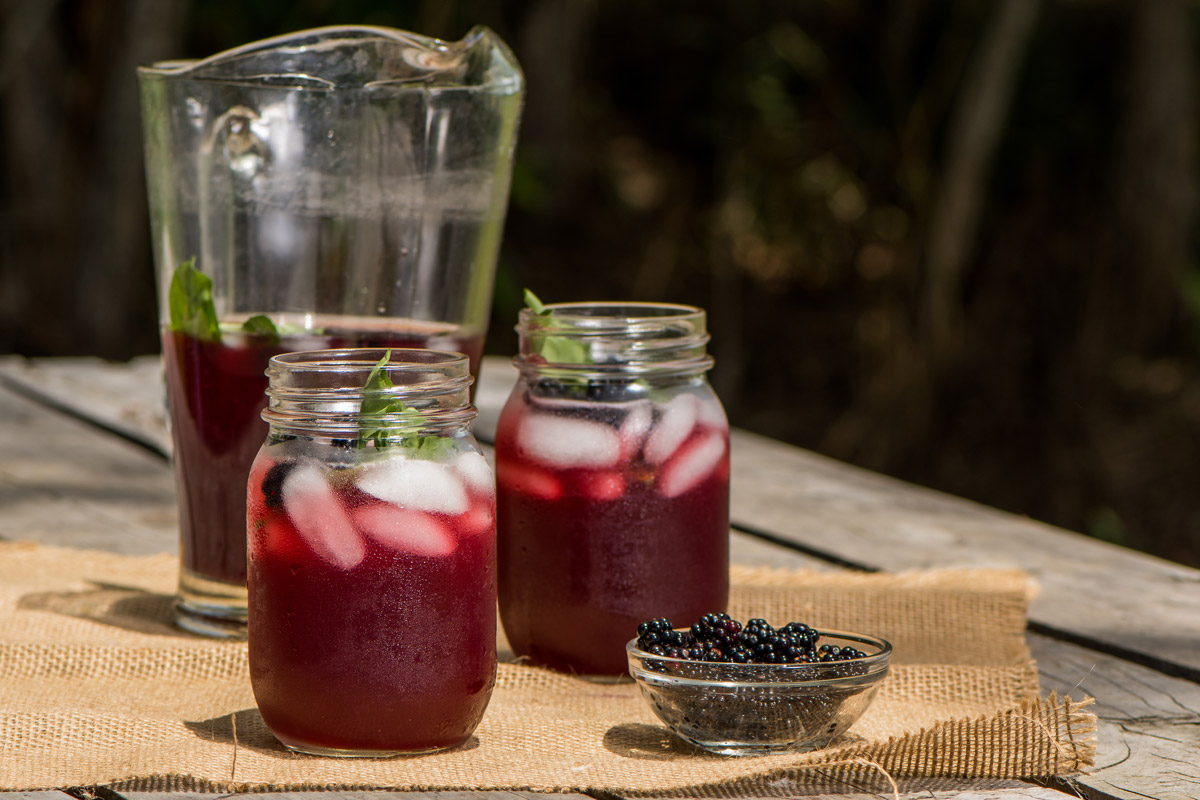 Easy & Delicious Blackberry Iced Tea - Savored Sips