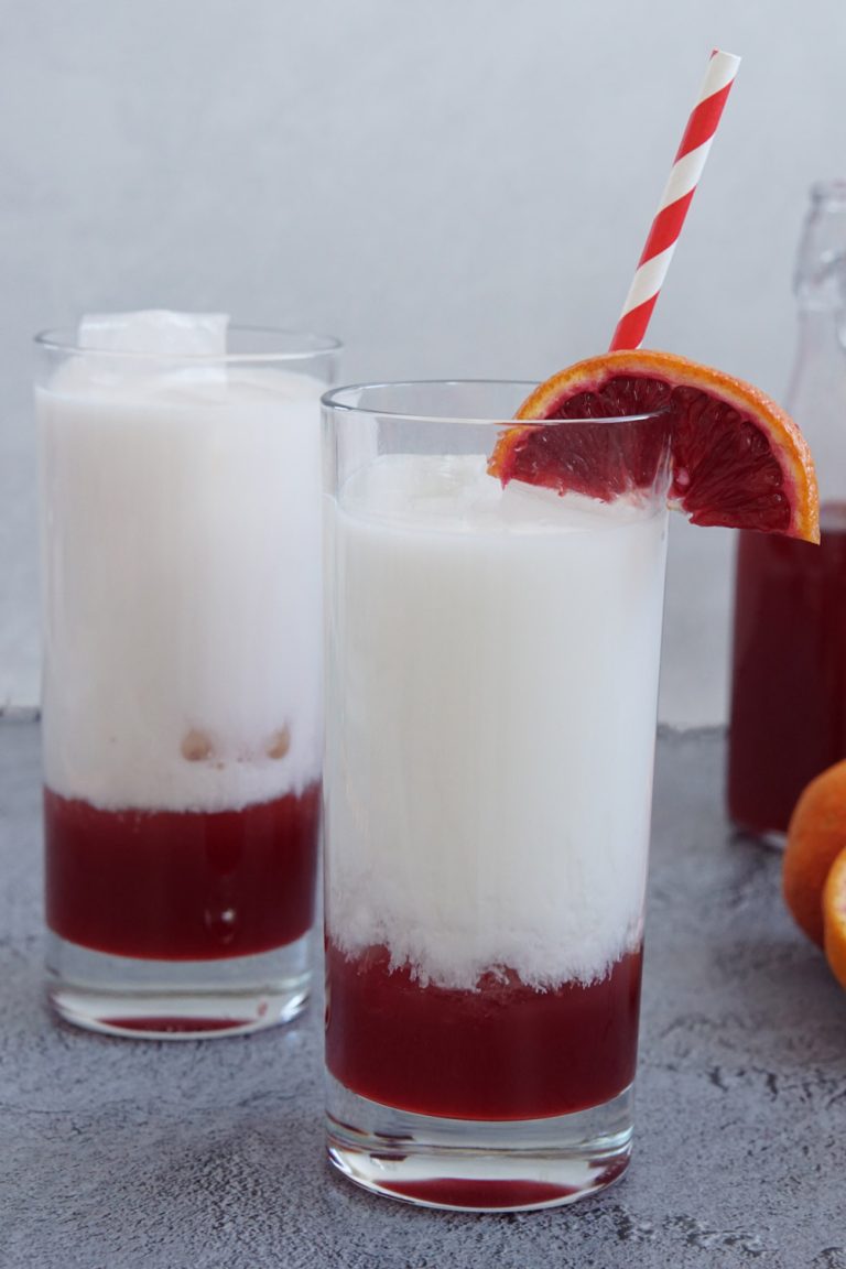 Blood Orange Italian Soda - Savored Sips