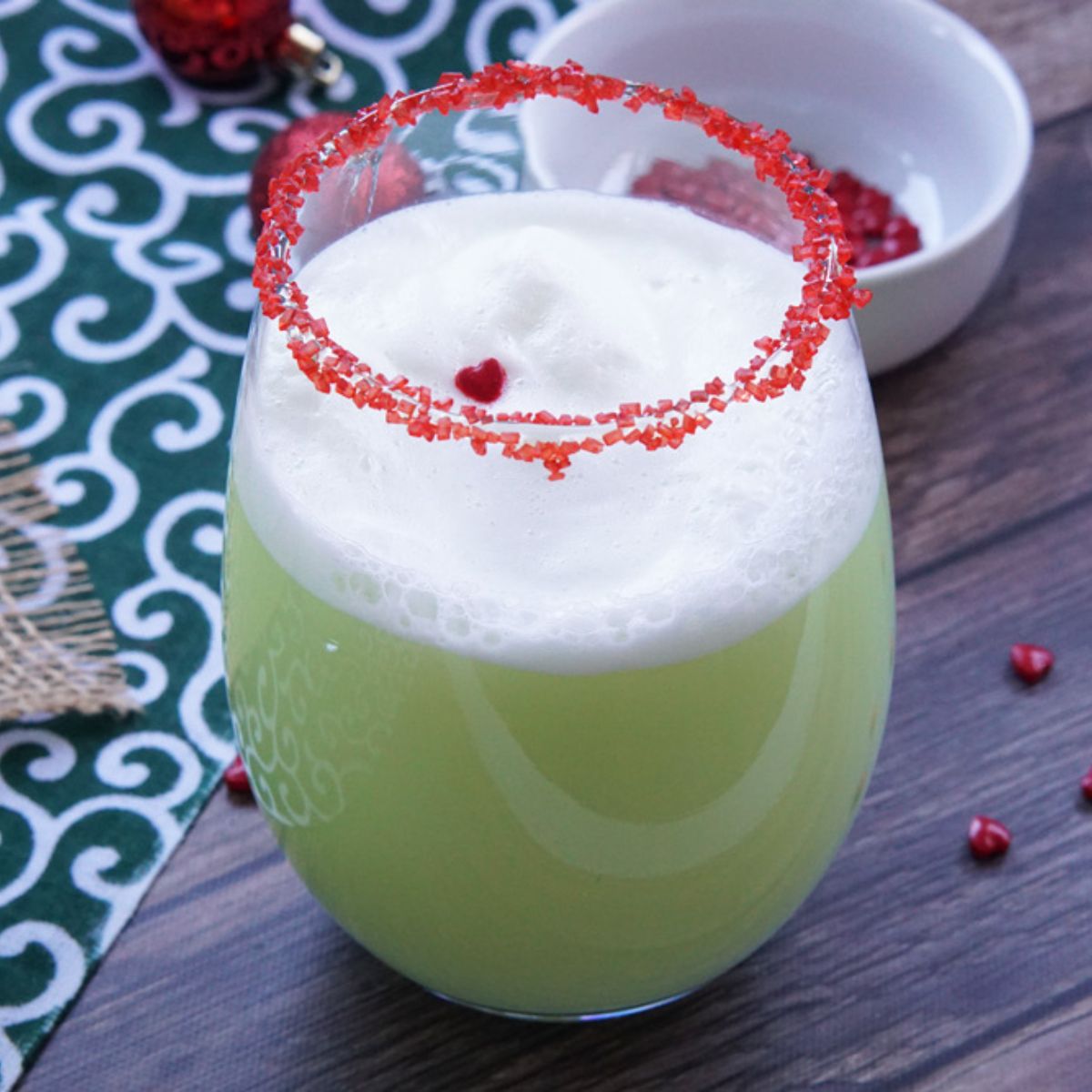 Holiday Grinch Punch Recipe - Savored Sips