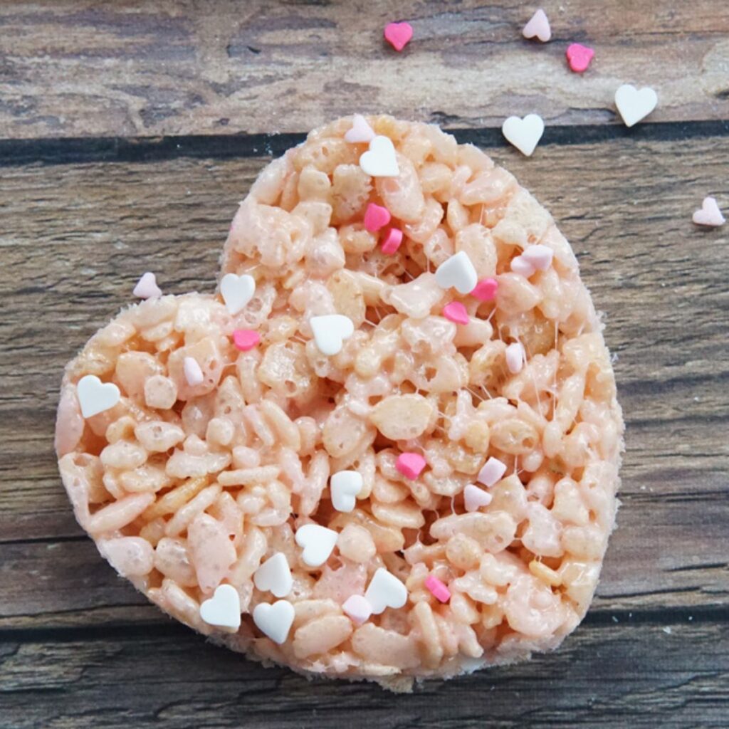 Pink Rice Krispies Treats - Savored Sips