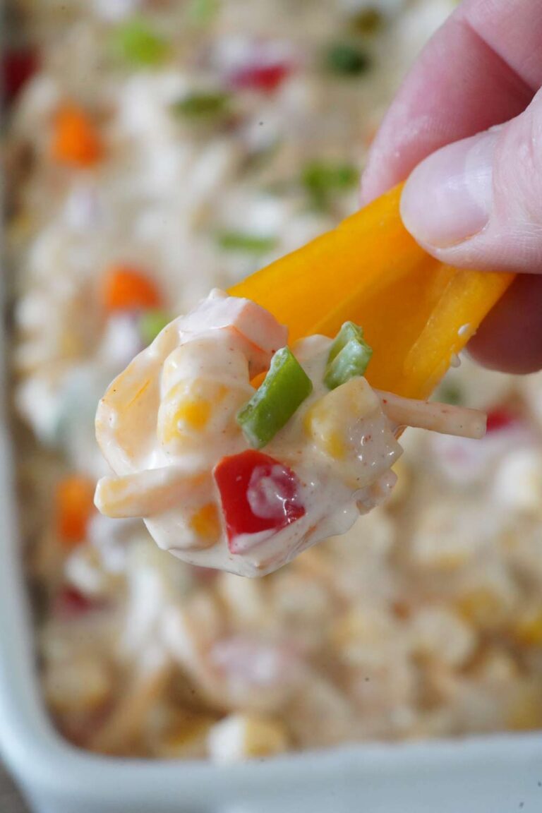 Corn Dip With Cream Cheese - Savored Sips