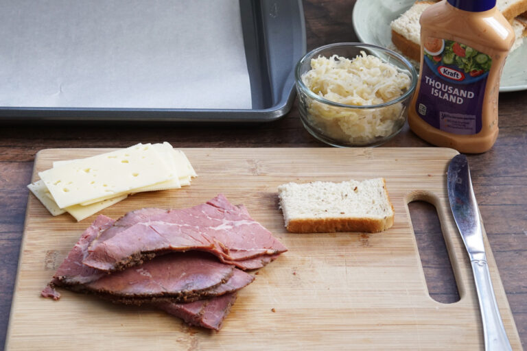 Simple & Delicious Reuben Bites - Savored Sips