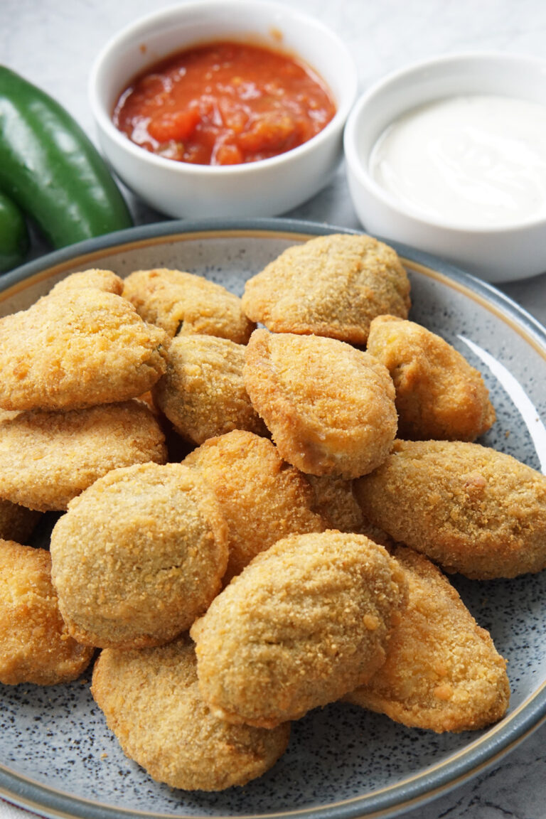 Jalapeno Poppers In The Air Fryer (from frozen) - Savored Sips