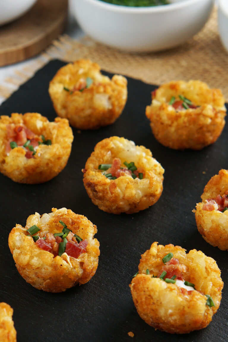 Loaded Tater Tots That Are Crispy & Delicious - Savored Sips