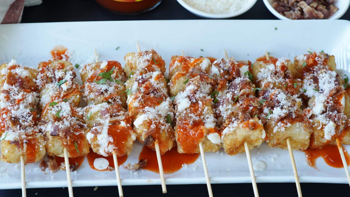 Buffalo Dirty Tots Packed With Flavor - Savored Sips