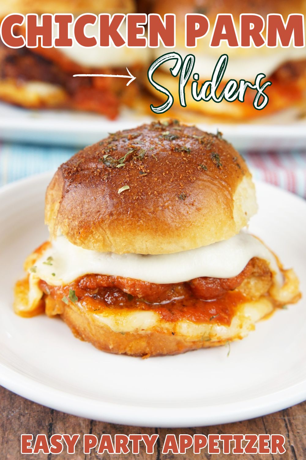 Chicken Parmesan Sliders - Savored Sips
