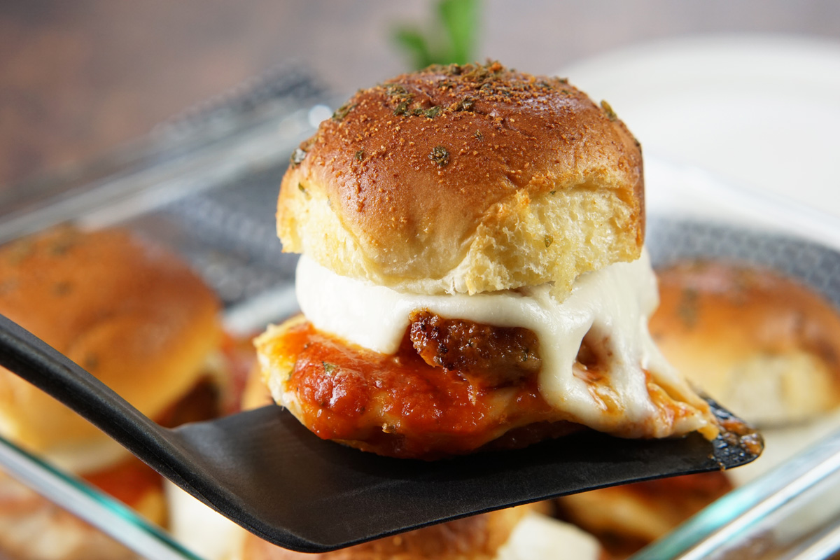 Chicken Parmesan Sliders - Savored Sips