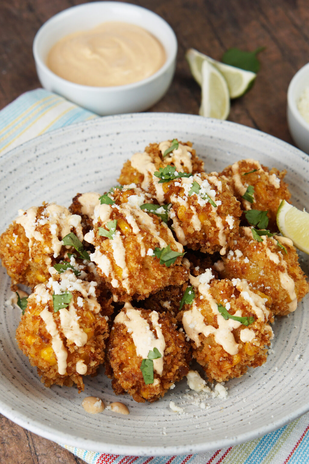 Mexican Street Corn Croquetas - Savored Sips