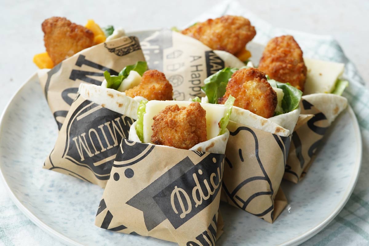 Mini Chicken Wraps - Savored Sips