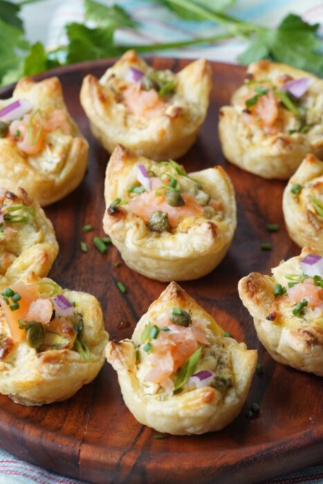 Perfect Smoked Salmon Puff Pastry Bites - Savored Sips