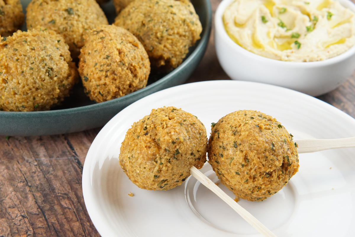 Easy Falafel Ball Appetizers - Savored Sips