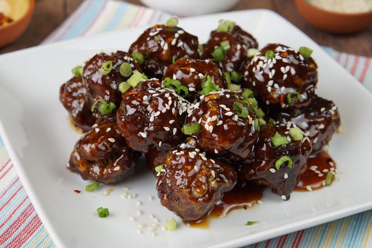 Honey Garlic Meatballs - Savored Sips