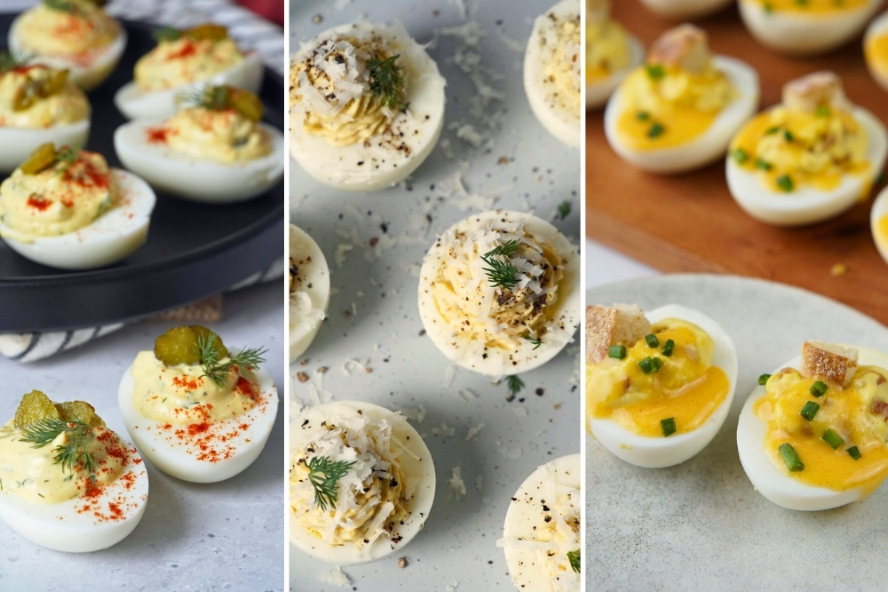 10 Gourmet Deviled Egg Recipes - Savored Sips